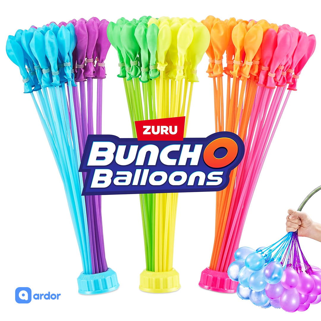 Ultimate Outdoor Fun: Bunch O Balloons Rapid-Filling Neon Water ...